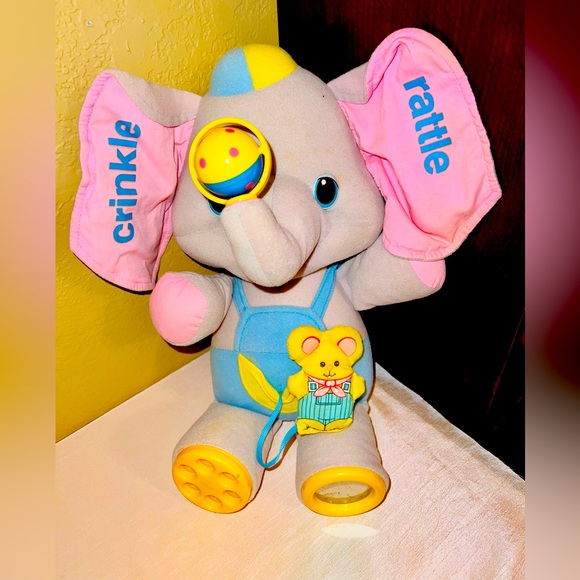 Hasbro | Toys | Playskool Baby 986 Busy Elephant Sensory Care No Box ...